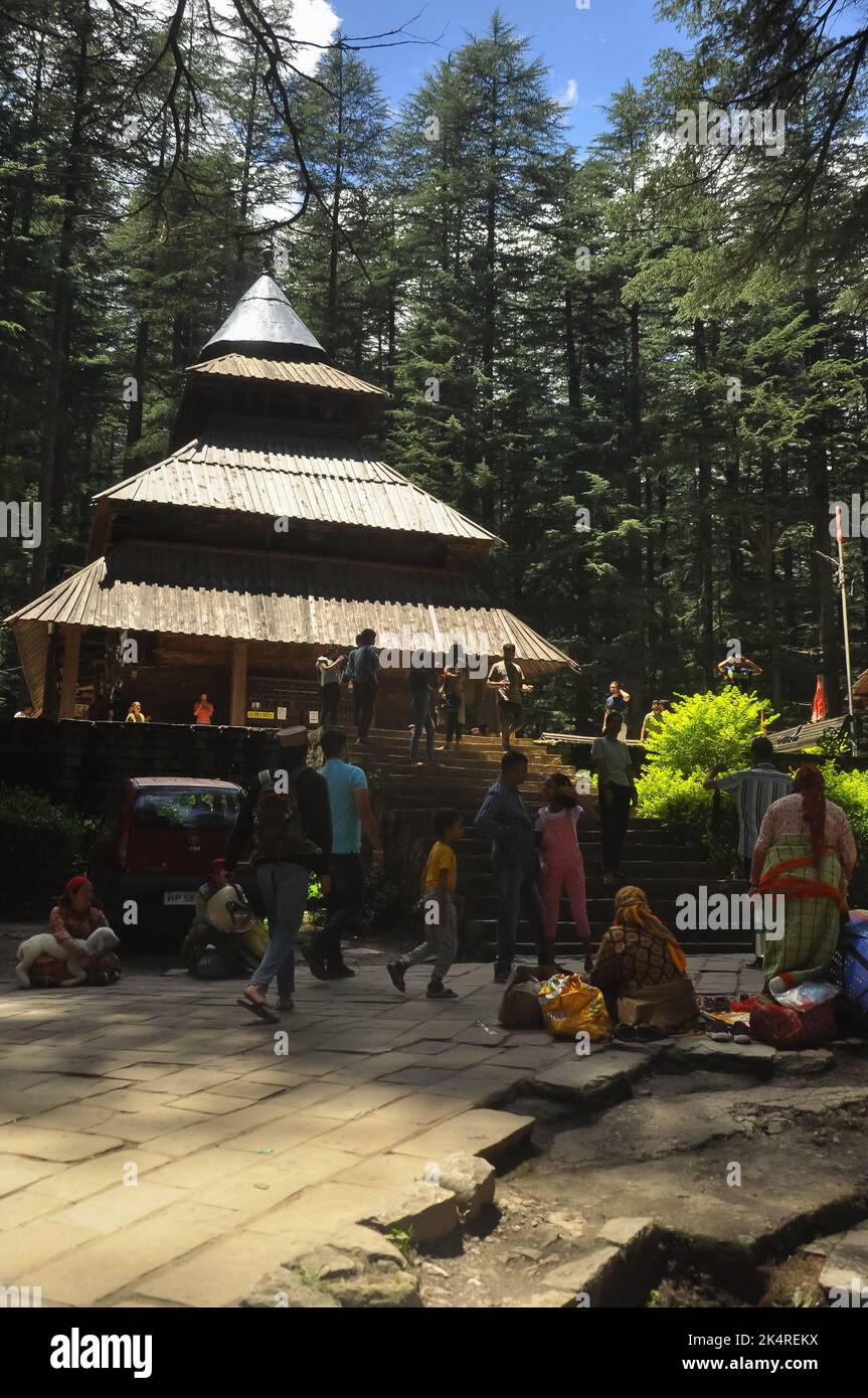 Hadimba devi temple hi-res stock photography and images - Alamy