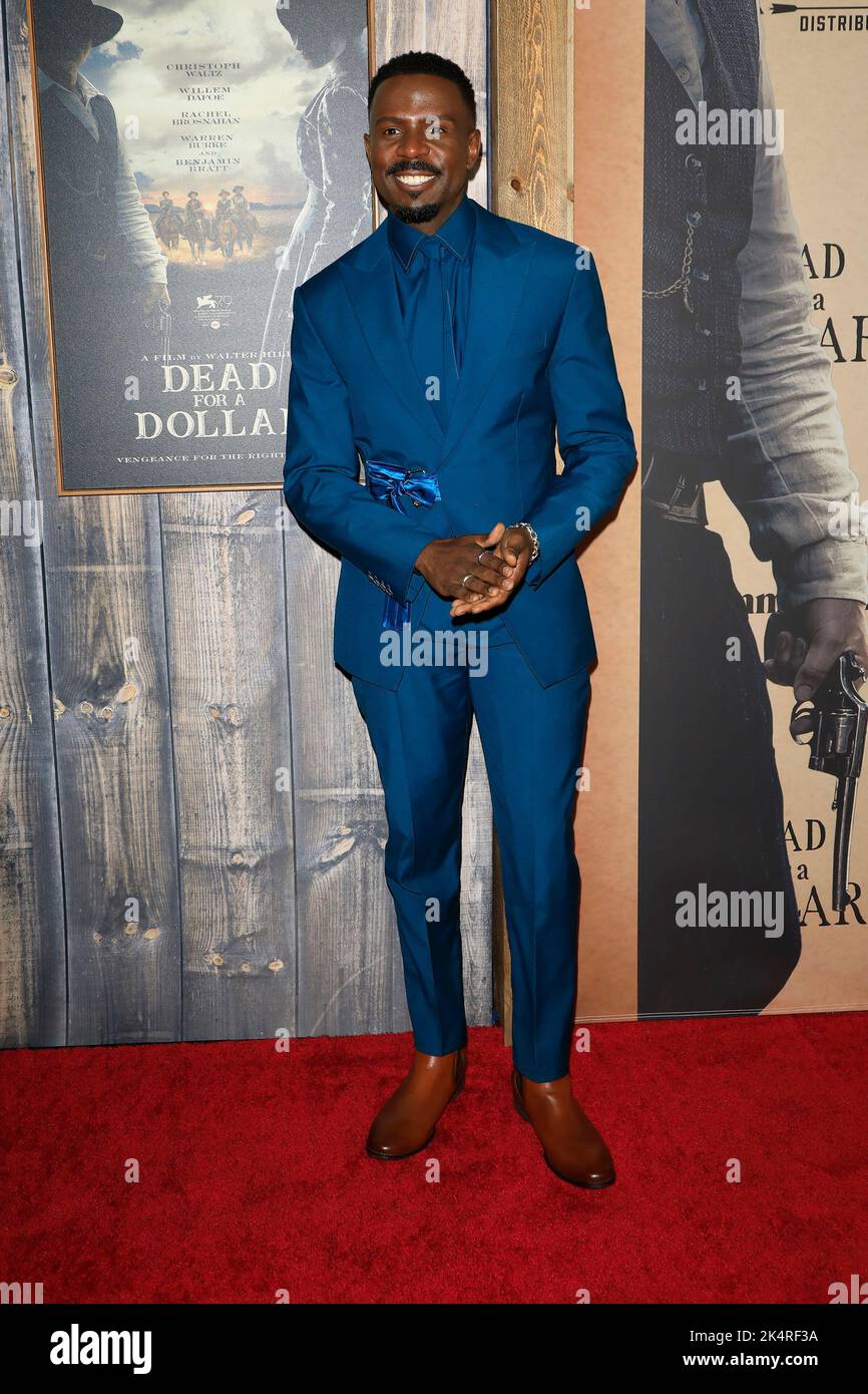 September 28, 2022, Los Angeles, CA, USA: LOS ANGELES - SEP 28: Warren ...