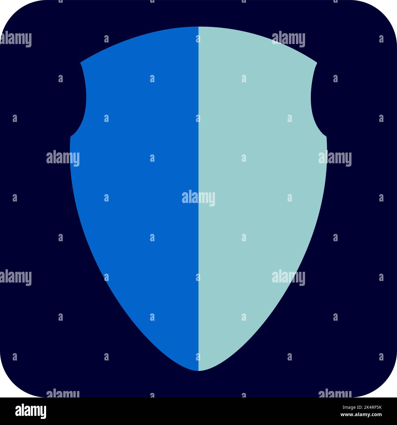 Web shield, illustration, vector on a white background Stock Vector ...