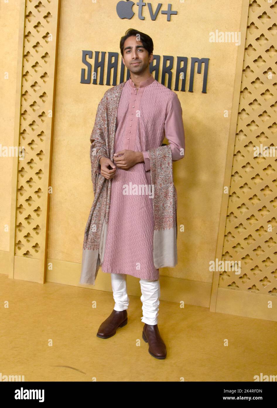 Los Angeles, California, USA 3rd October 2022 Actor Shubham Saraf ...