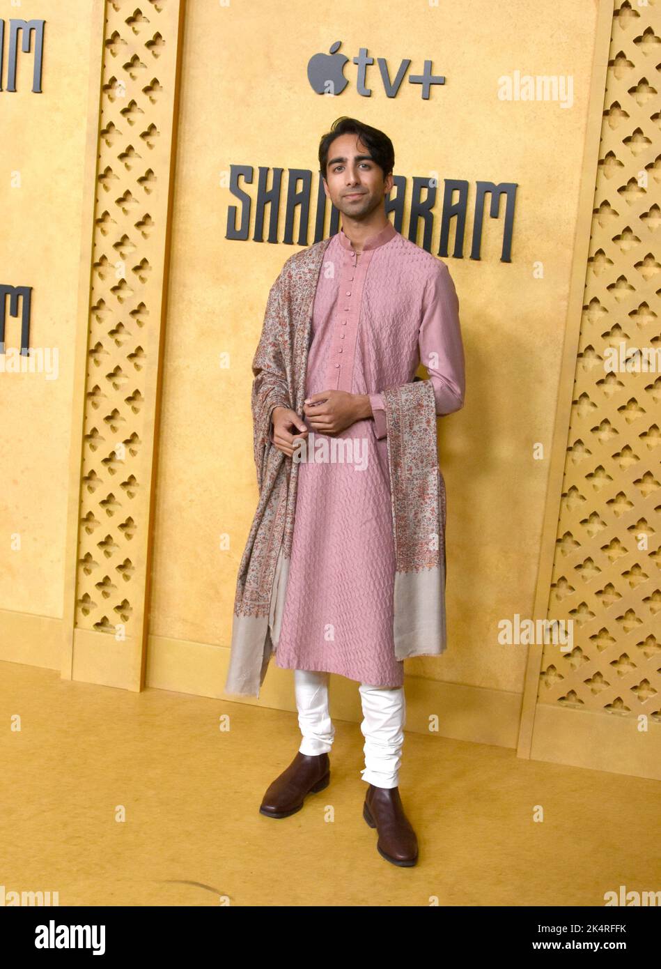 Los Angeles, California, USA 3rd October 2022 Actor Shubham Saraf ...