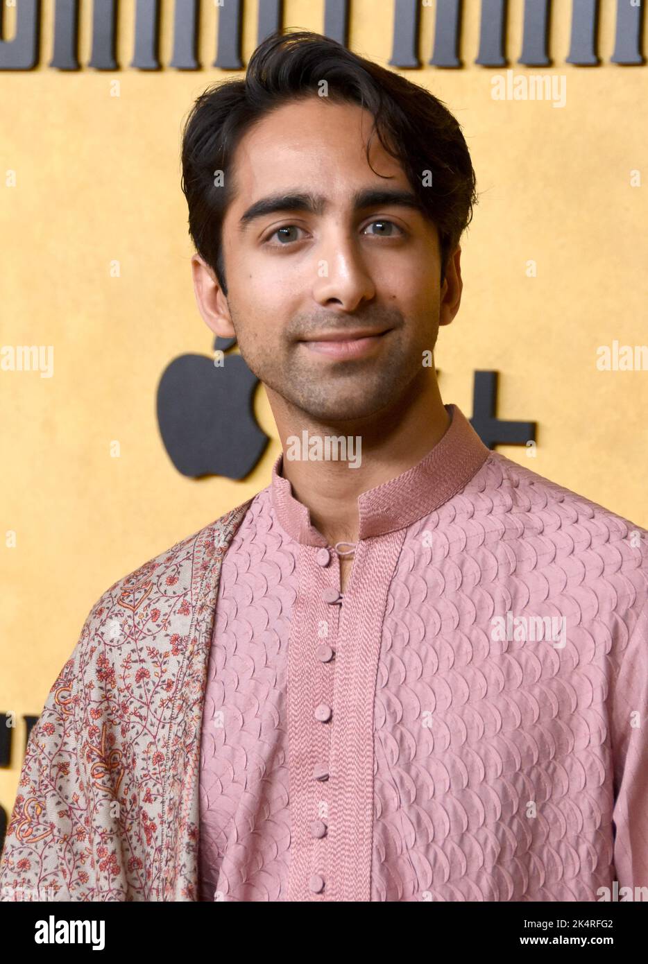Los Angeles, California, USA 3rd October 2022 Actor Shubham Saraf ...