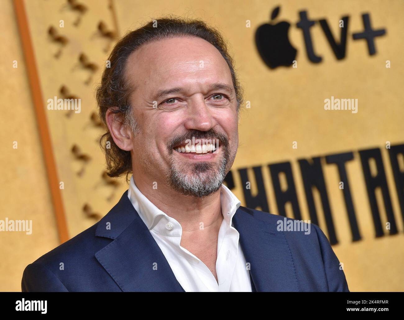 Vincent Perez attends the red-carpet premiere of the Apple TV+ original ...