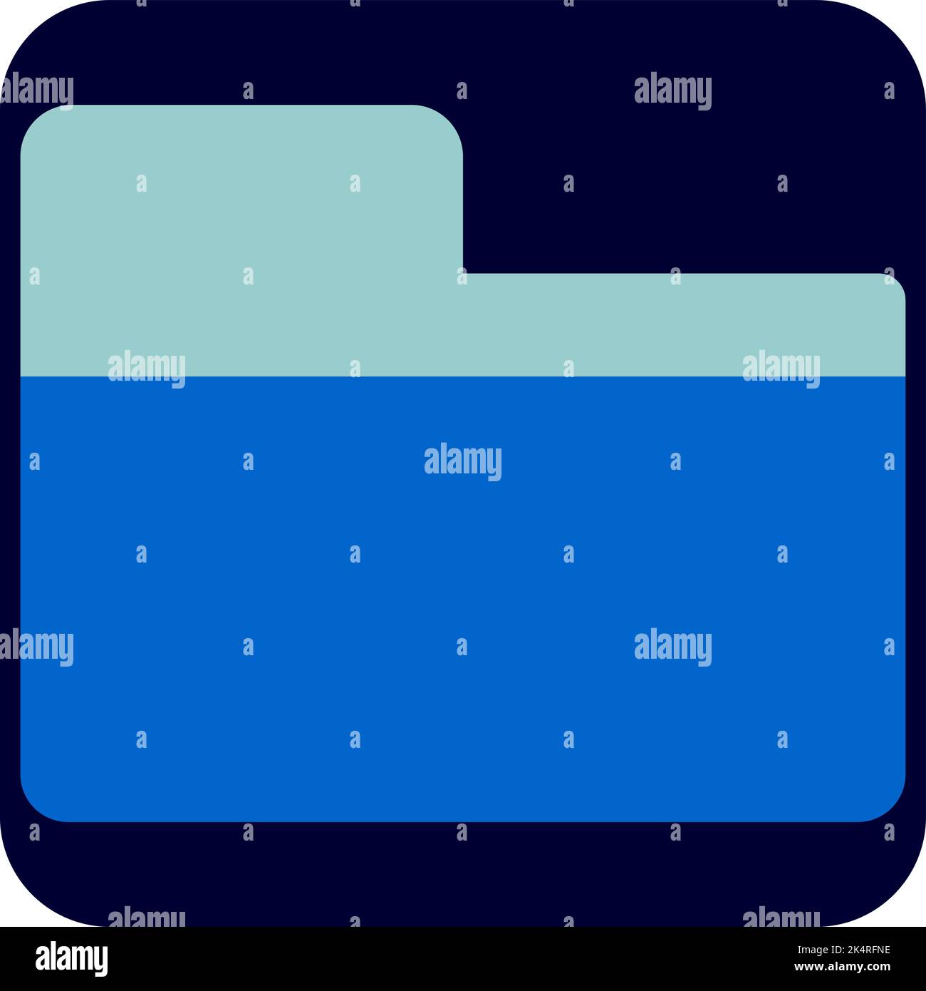 Web folder, illustration, vector on a white background Stock Vector ...