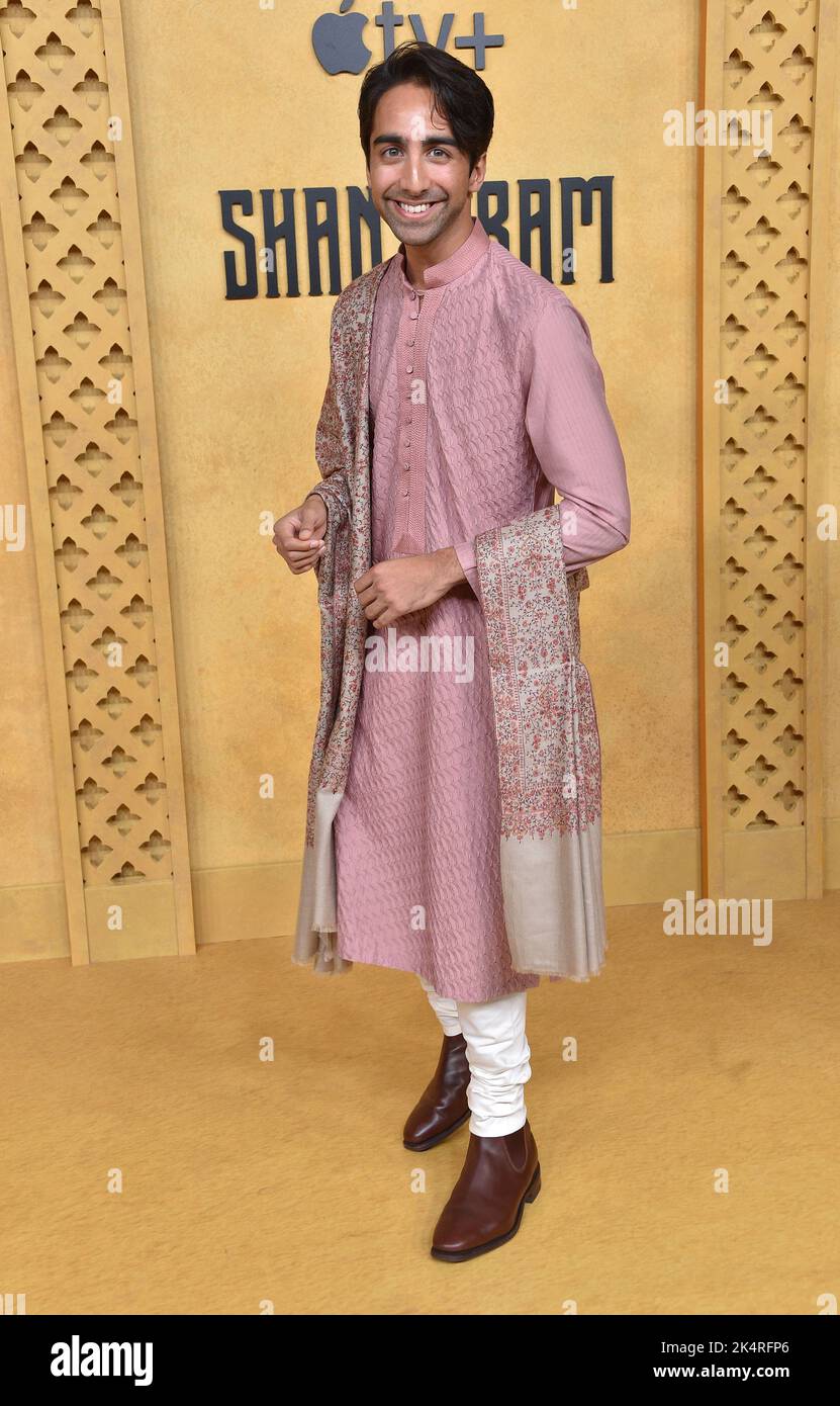 Shubham Saraf attends the red-carpet premiere of the Apple TV+ original ...