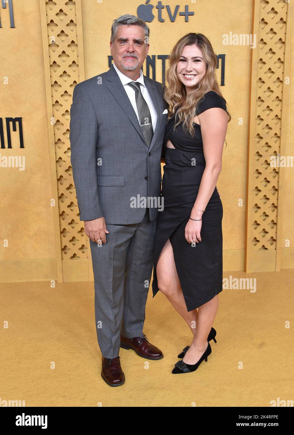 Bruce Marshall Romans attends the red-carpet premiere of the Apple TV+ ...