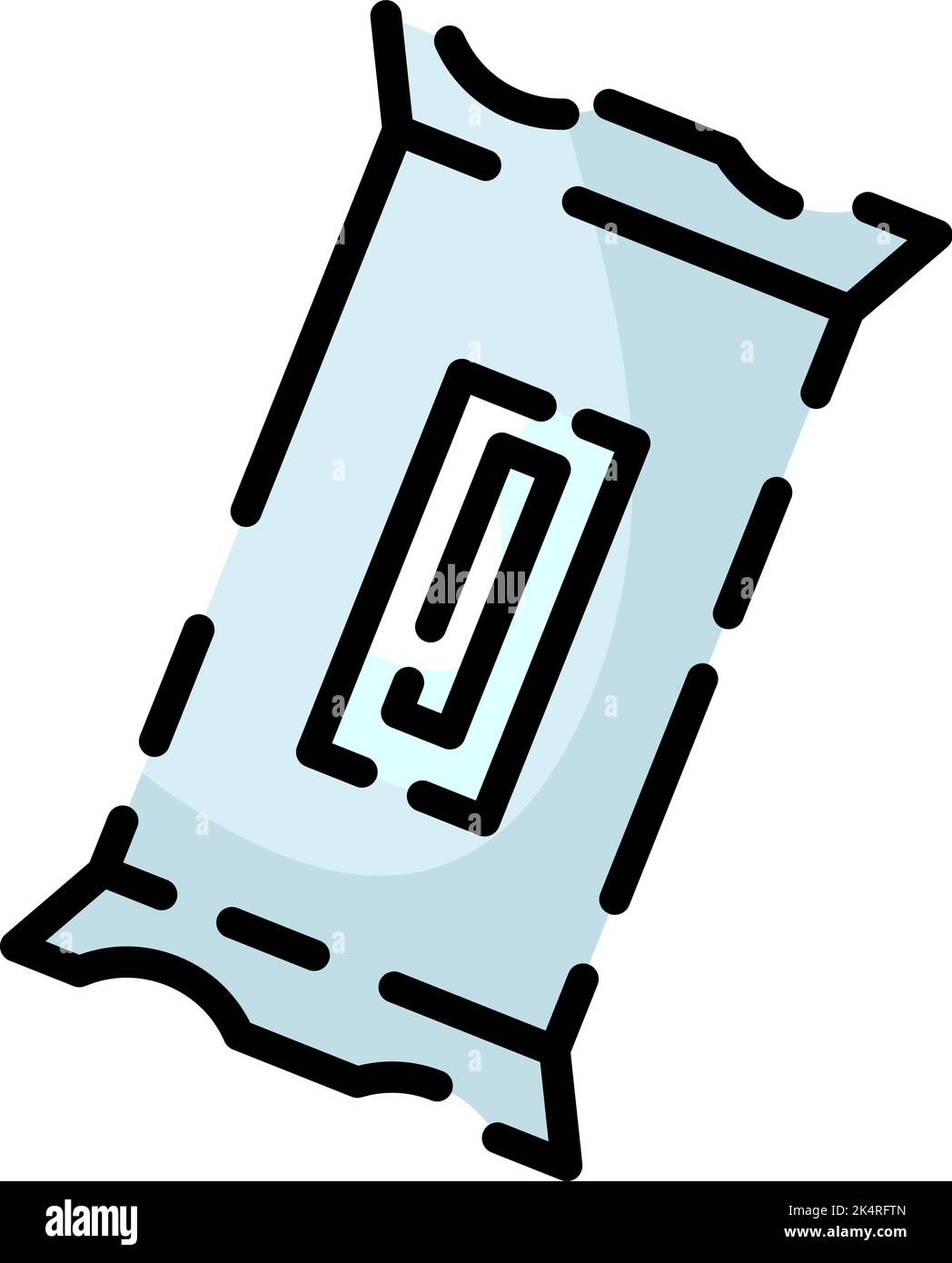 Women tissues, illustration, vector on a white background Stock Vector ...