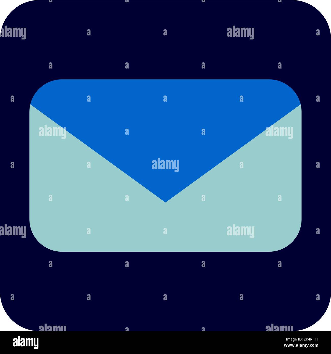 Web letter, illustration, vector on a white background Stock Vector ...