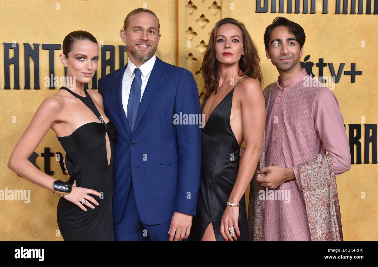 Elektra Kilbey, Charlie Hunnam, Antonia Desplat and Shaubham Saraf ...