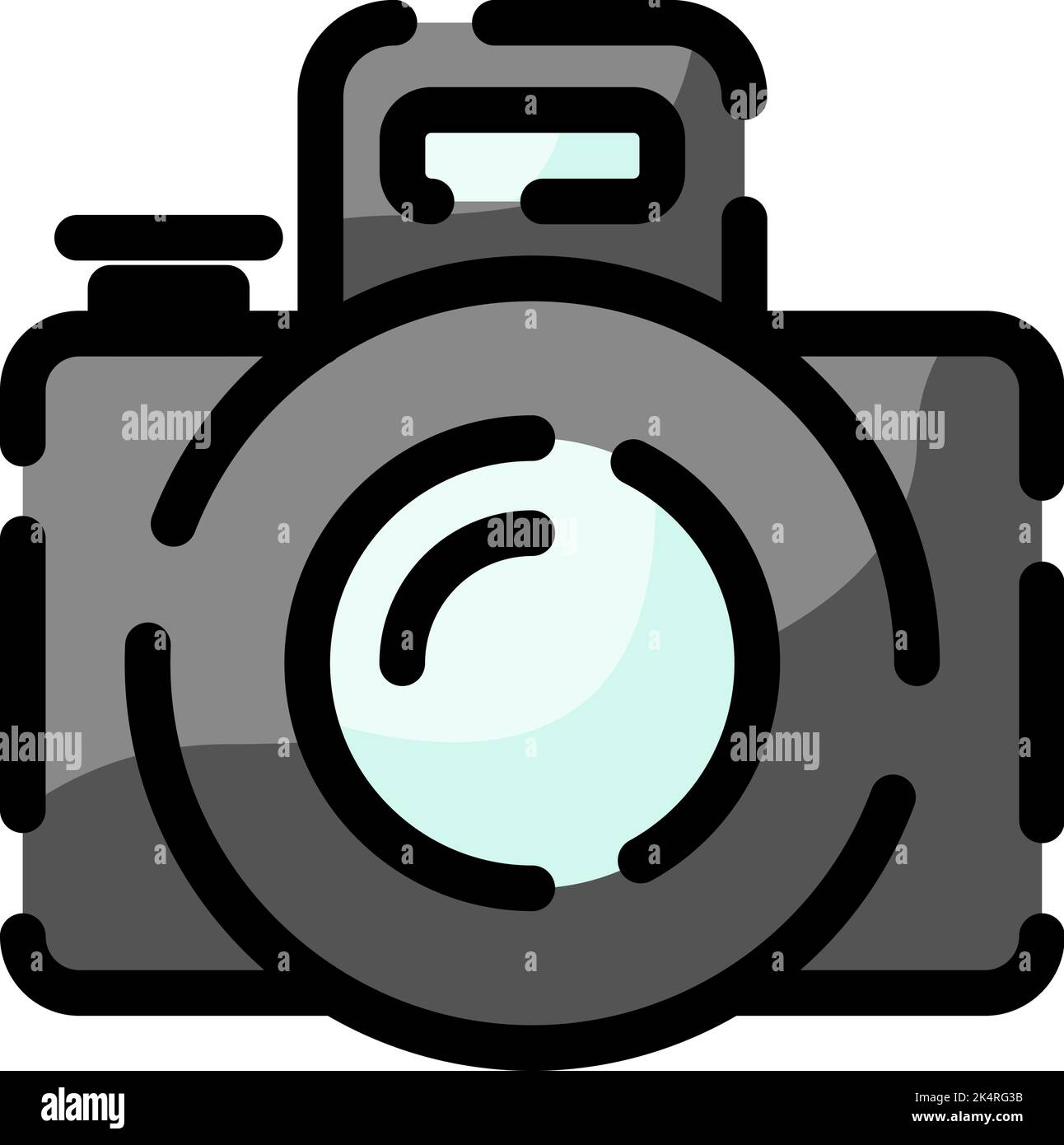 Wedding camera, illustration, vector on a white background Stock Vector ...