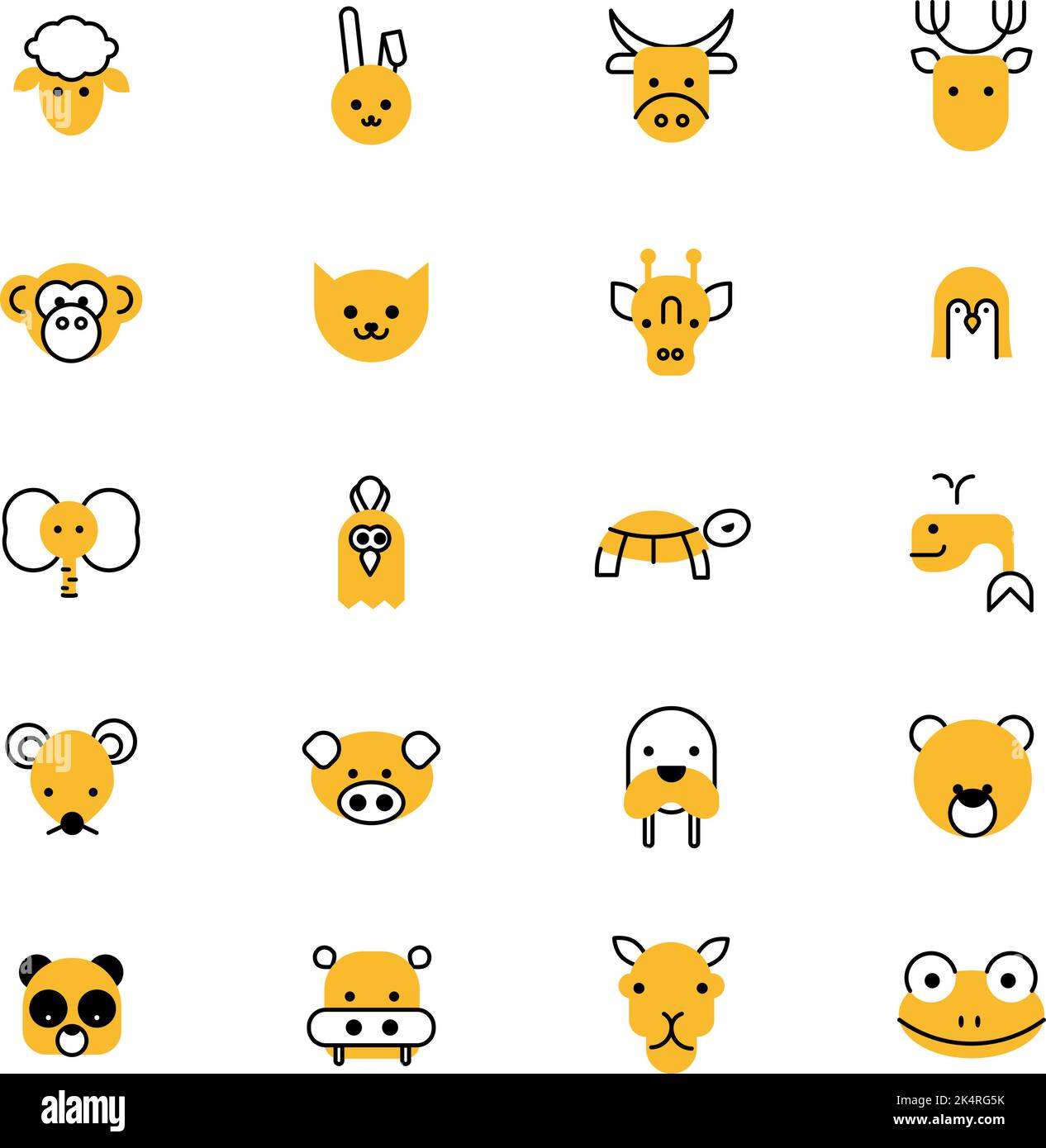 Brown and yellow frog Cut Out Stock Images & Pictures - Alamy