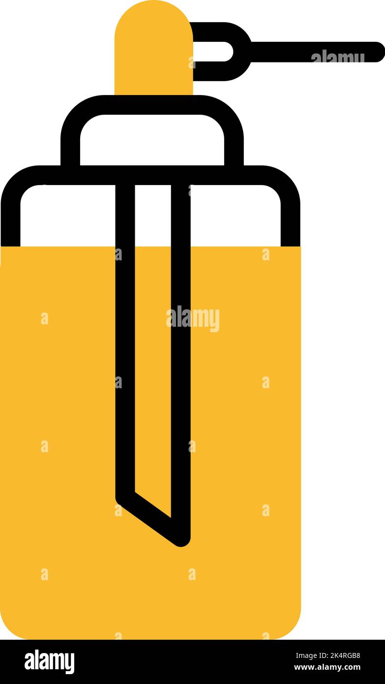 Oil cosmetic bottle icon Cut Out Stock Images & Pictures - Alamy