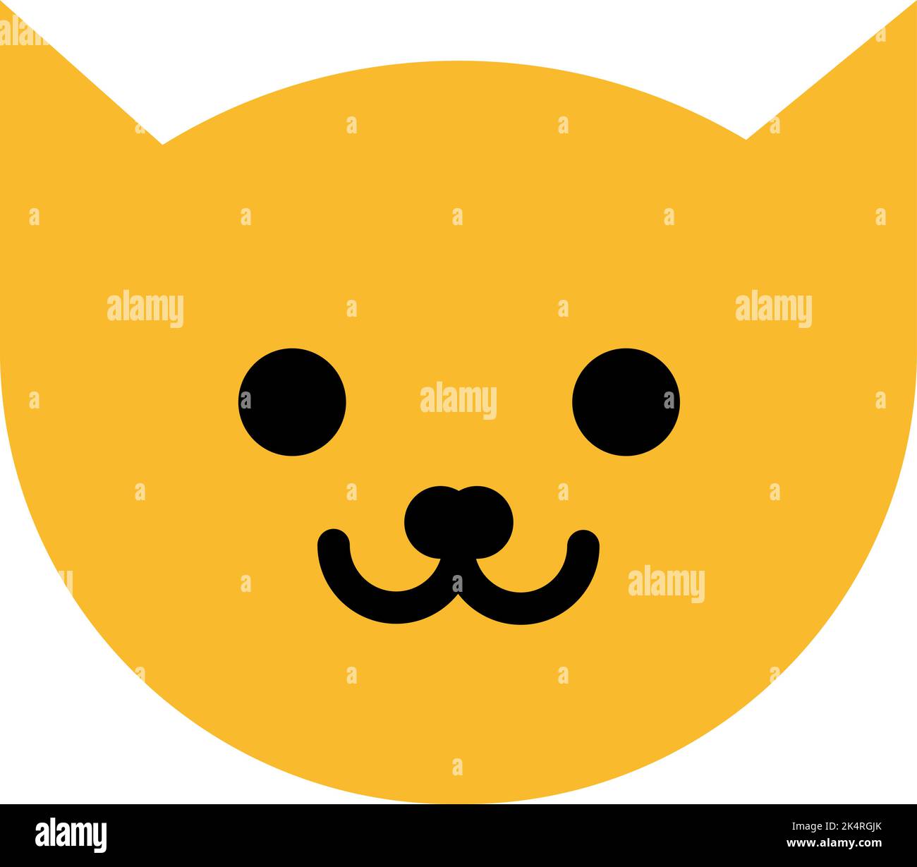 Yellow tabby cat Stock Vector Images - Alamy