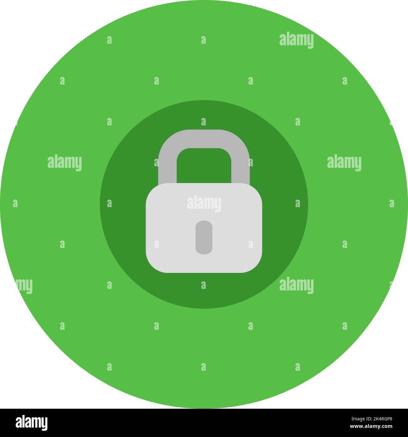 Banking lock, illustration, vector on a white background Stock Vector ...
