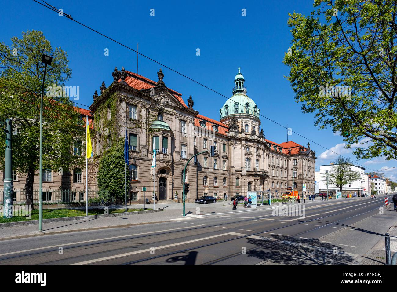 Potsdamer Stadthaus, City Hall Stock Photo - Alamy