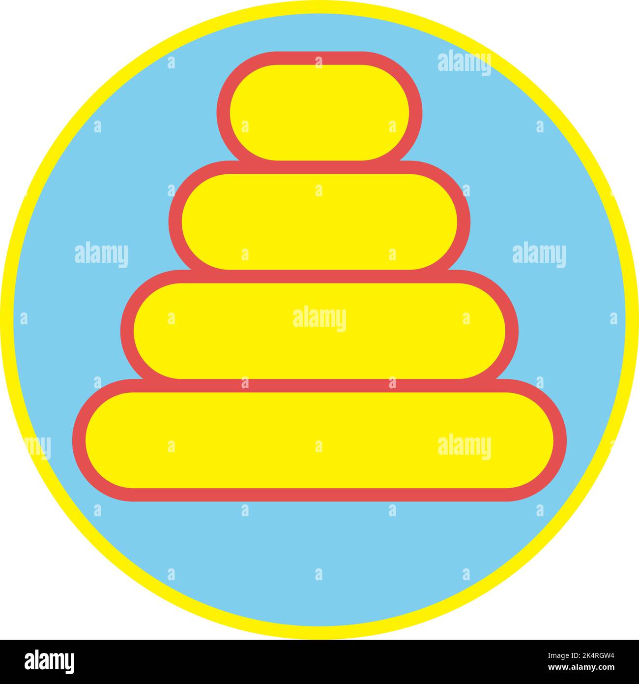 Baby girl simple vector Cut Out Stock Images & Pictures - Alamy