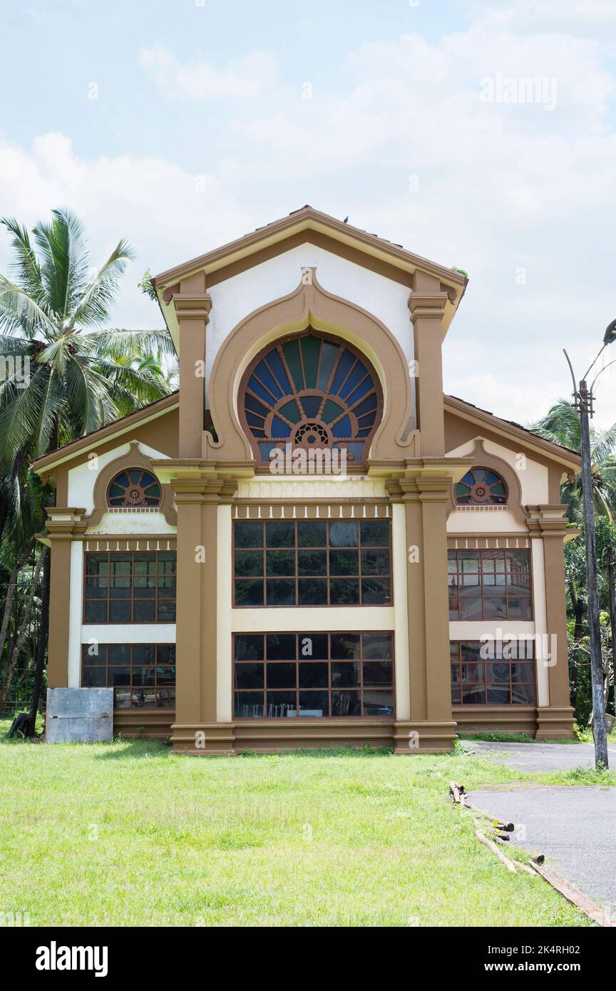 Decorative building near Shri Saptakoteshwar Temple, located at Fatorpa ...