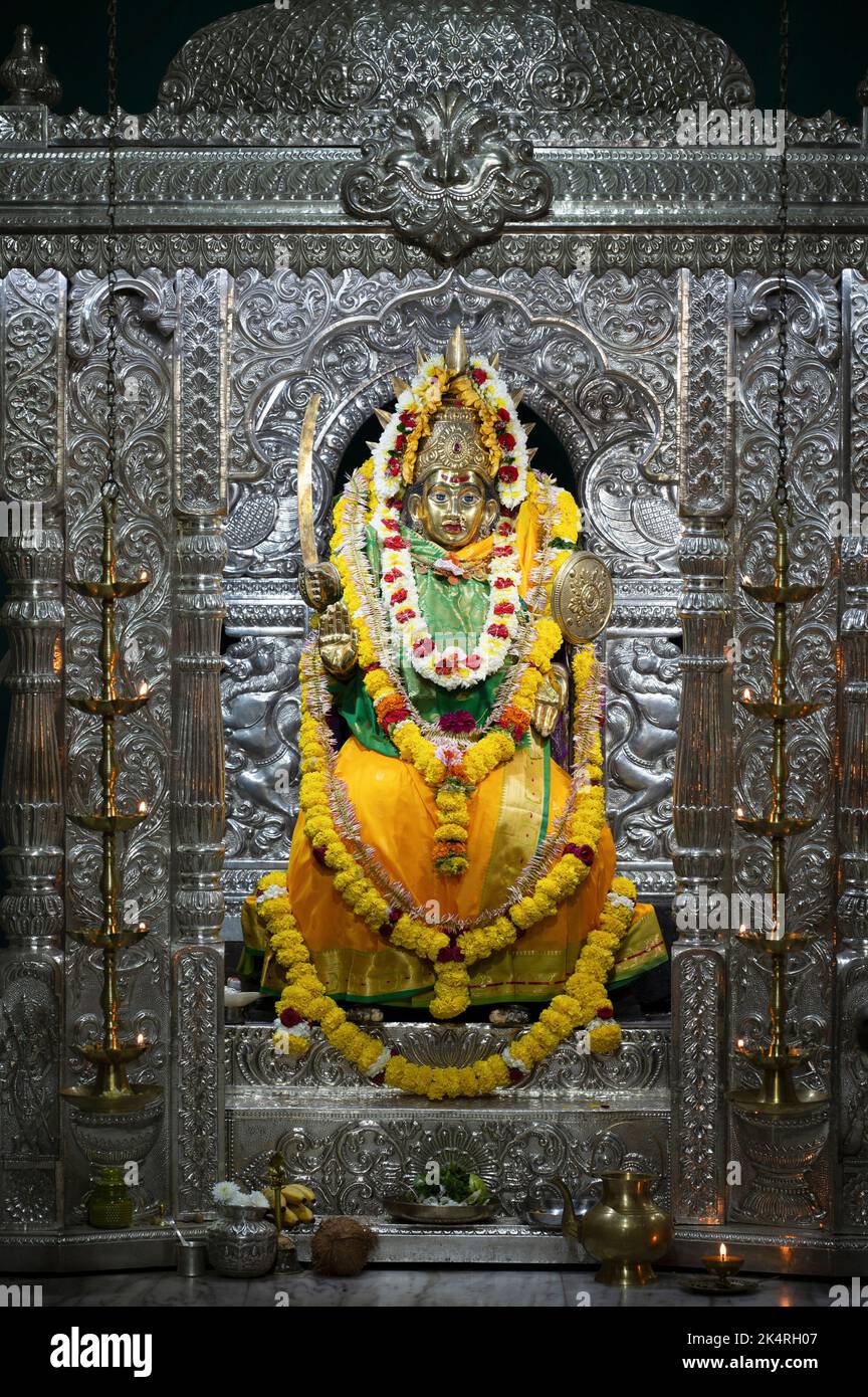 Shantadurga temple hi-res stock photography and images - Alamy