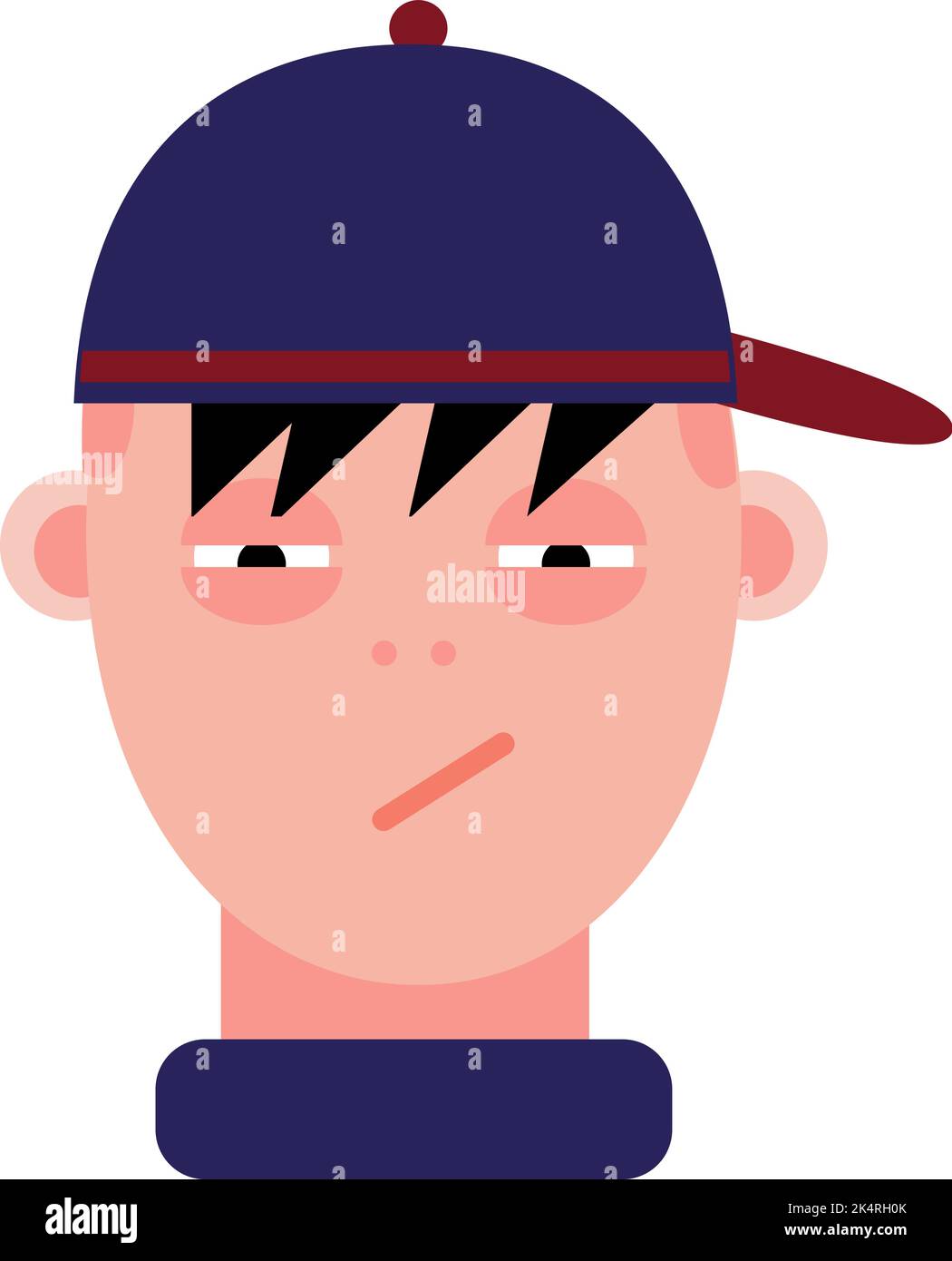 Mischievous child or person Stock Vector Images - Alamy