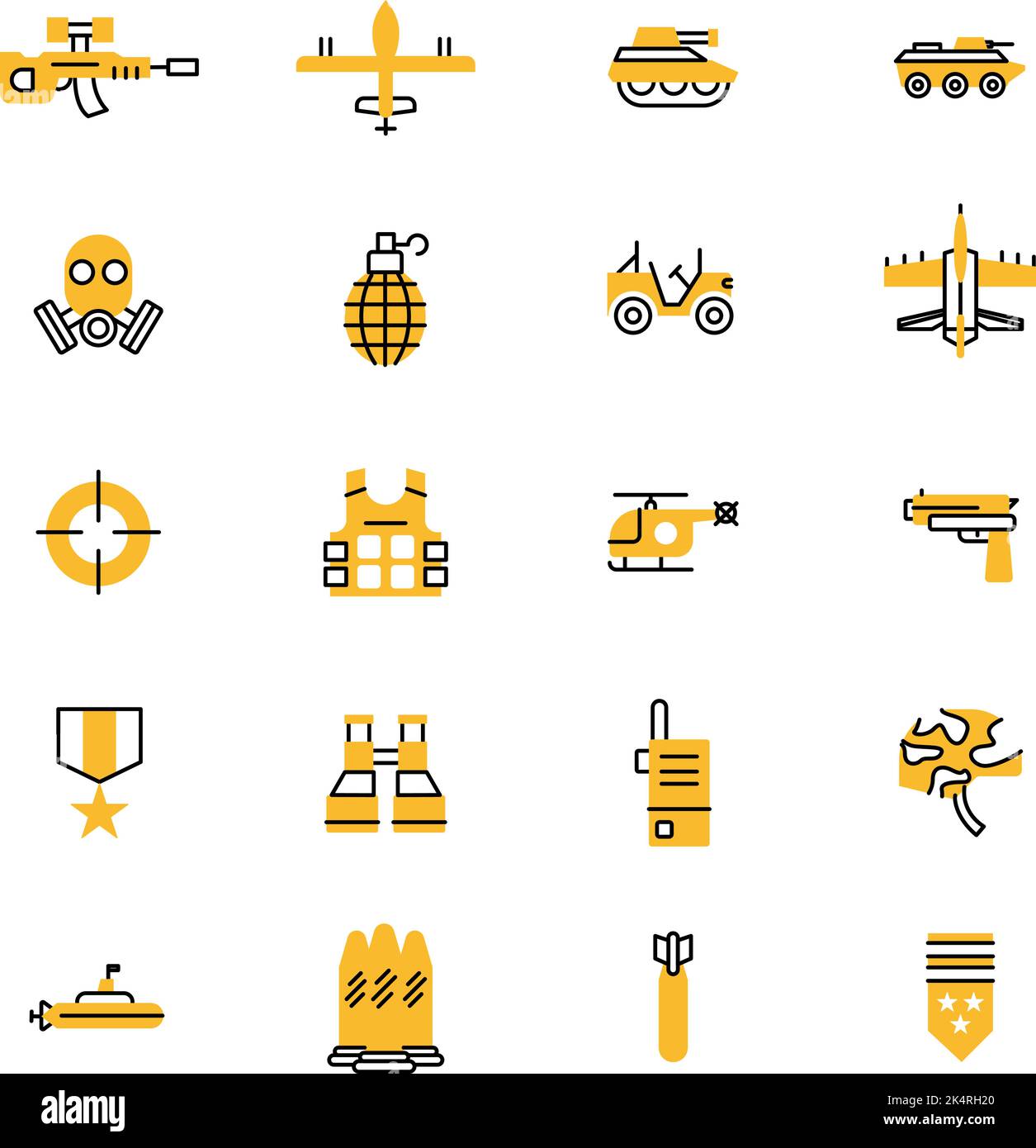 Army concept soldier on Stock Vector Images - Alamy