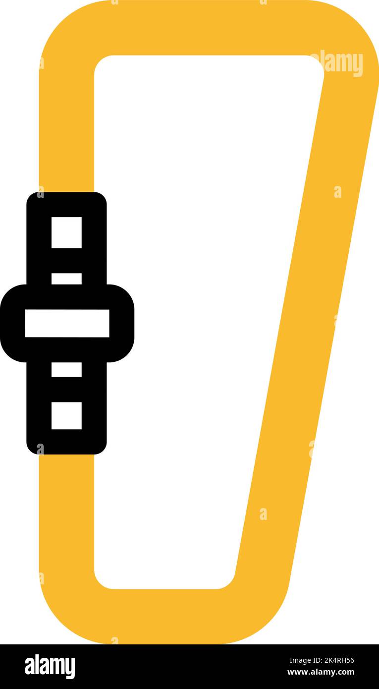 Extreme camping on rock Stock Vector Images - Alamy