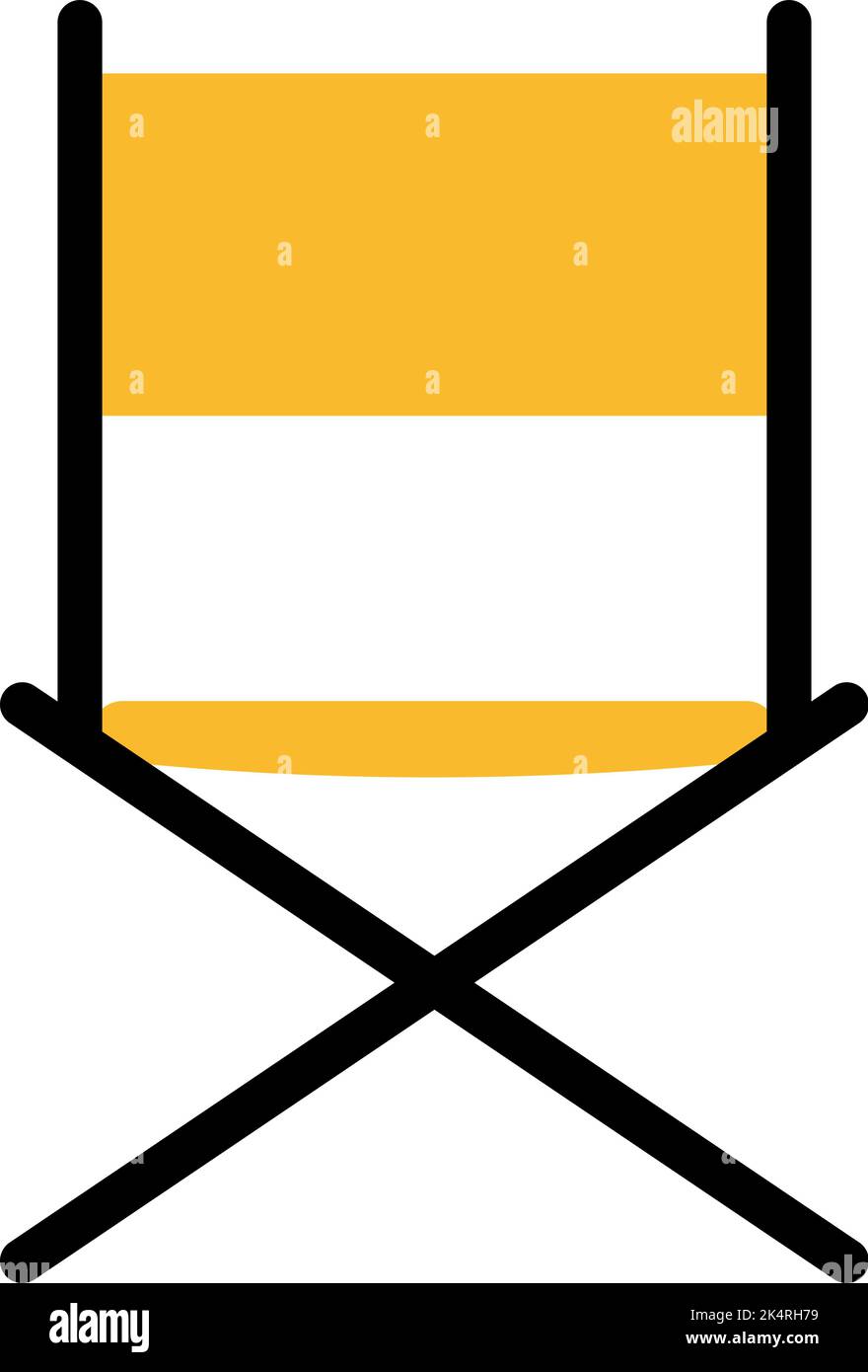 On camping chair Stock Vector Images - Alamy