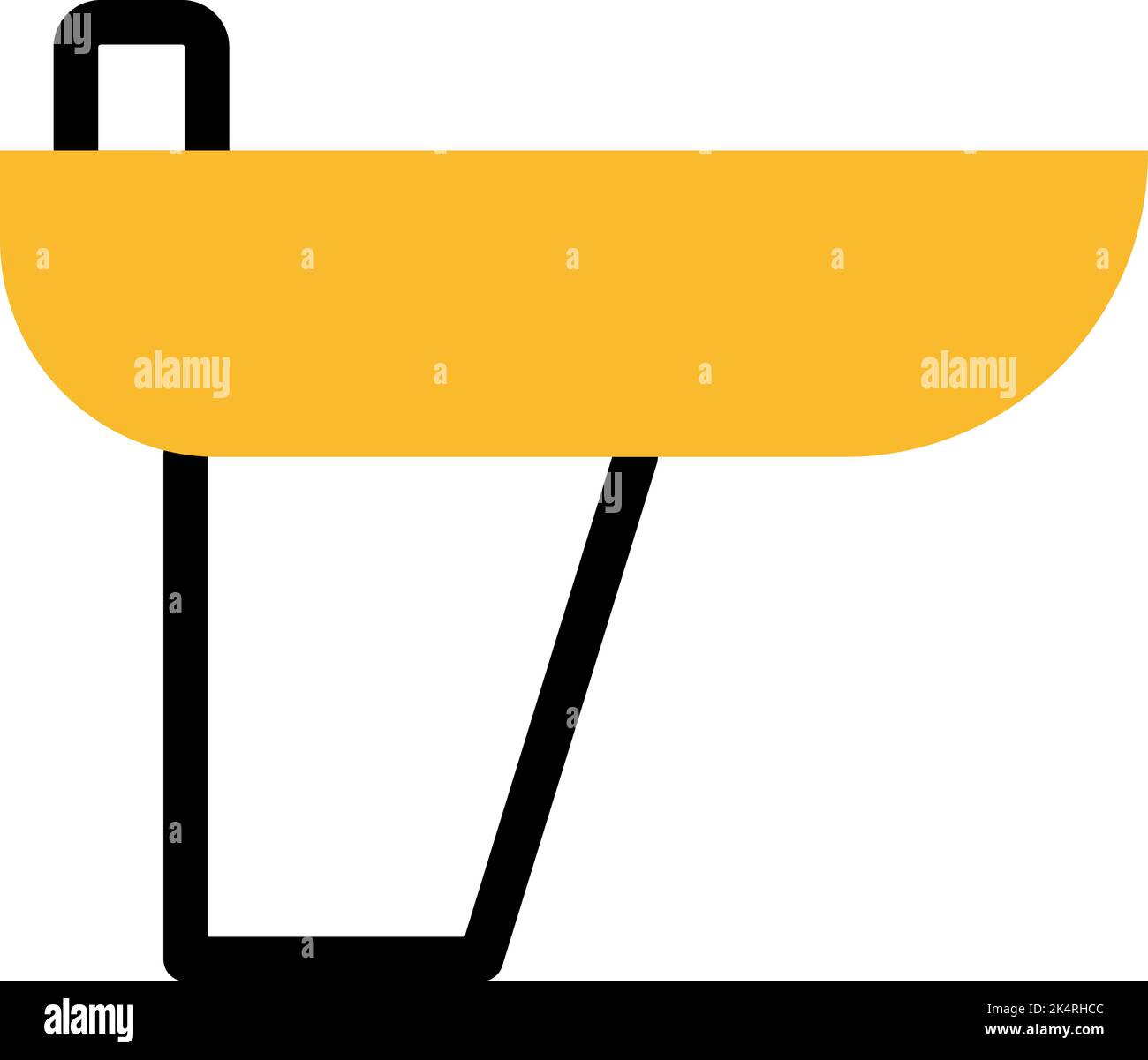 Bathroom bidet, illustration, vector on a white background Stock Vector ...