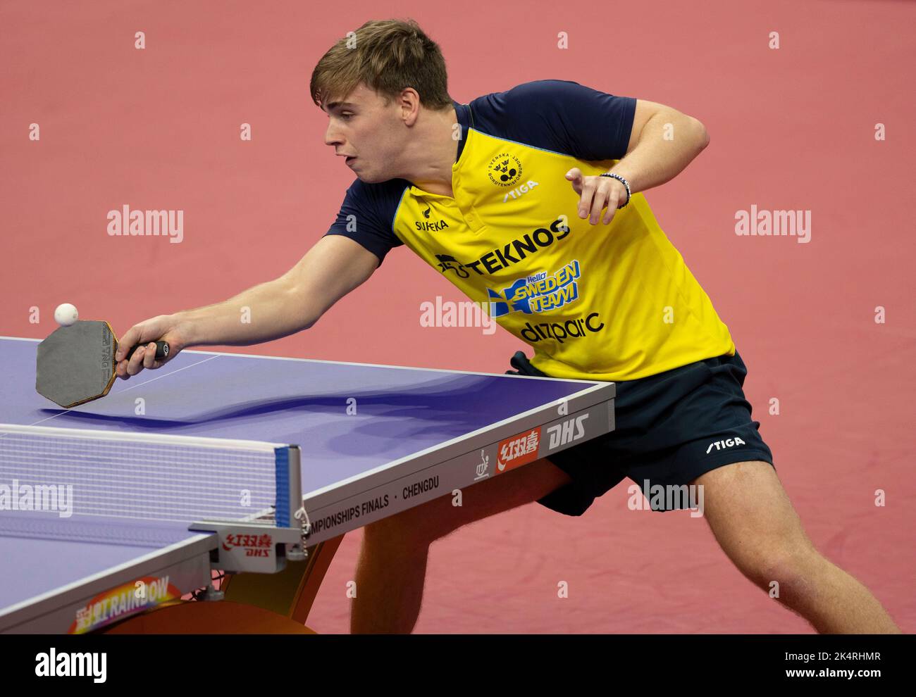 CHENGDU, CHINA - OCTOBER 3, 2022 - Truls Moregard of Sweden competes ...