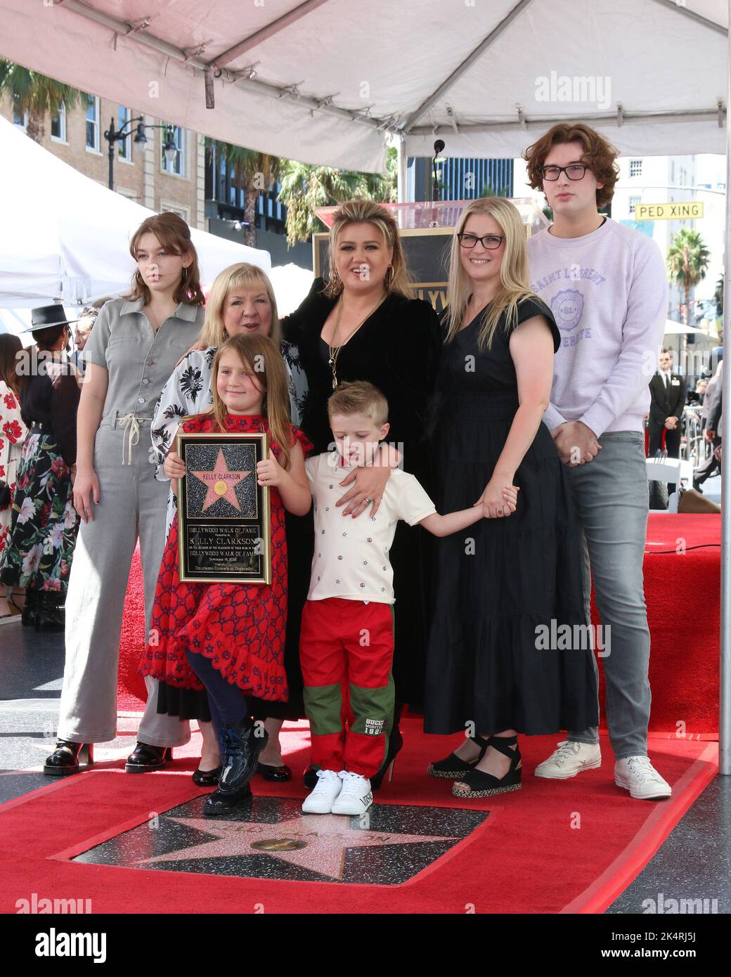 LOS ANGELES - SEP 19: River Rose Blackstock, Kelly Clarkson, Remington ...