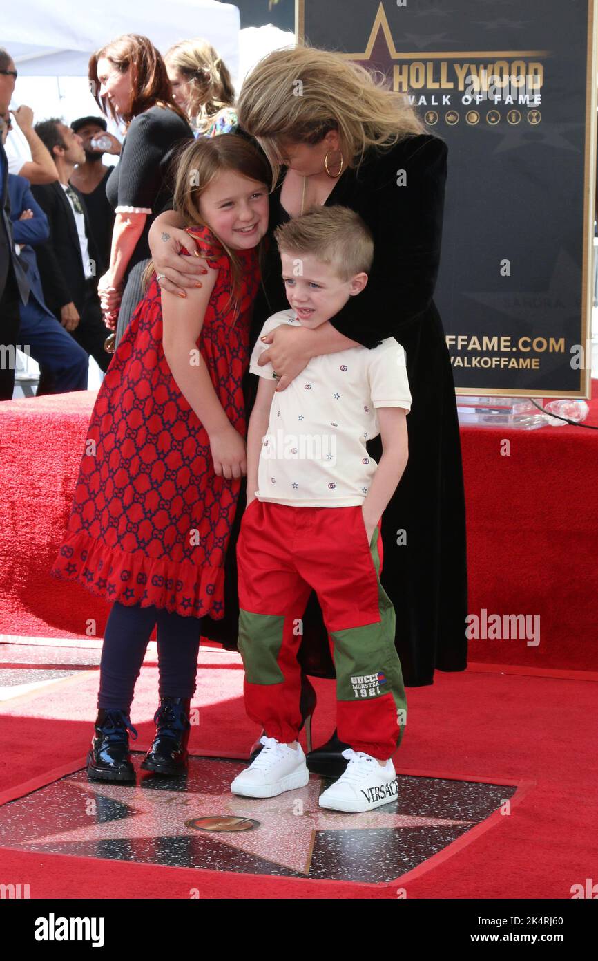 LOS ANGELES - SEP 19: River Rose Blackstock, Kelly Clarkson, Remington ...