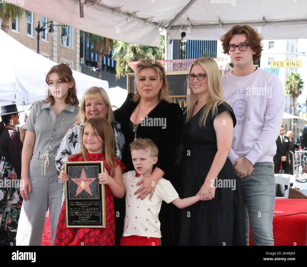 LOS ANGELES - SEP 19: River Rose Blackstock, Kelly Clarkson, Remington ...