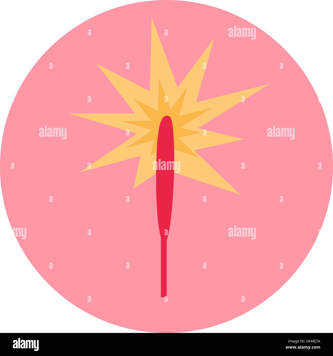 Sparkler vector vectors hi-res stock photography and images - Alamy