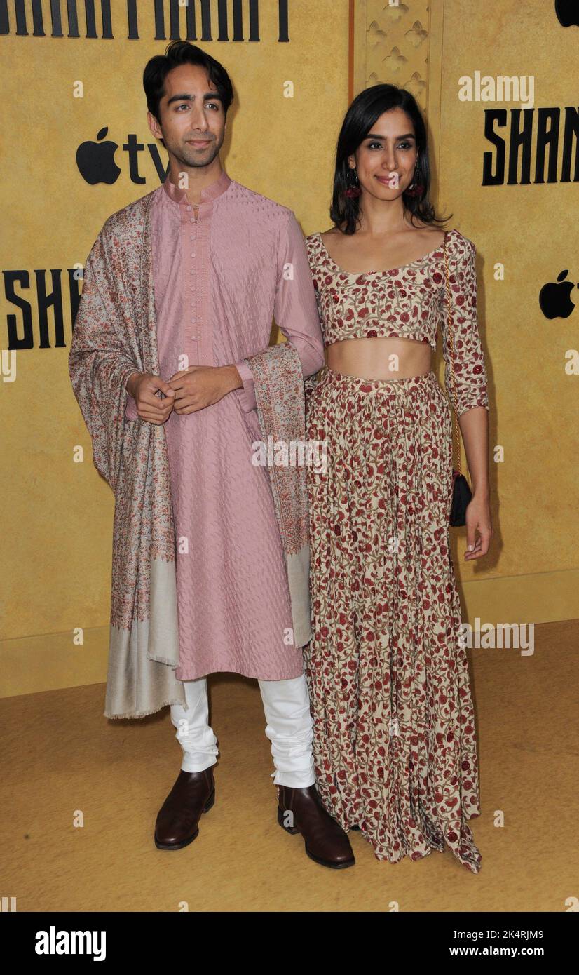 Los Angeles, CA. 3rd Oct, 2022. Shubham Saraf, Shaan Sahota at arrivals ...