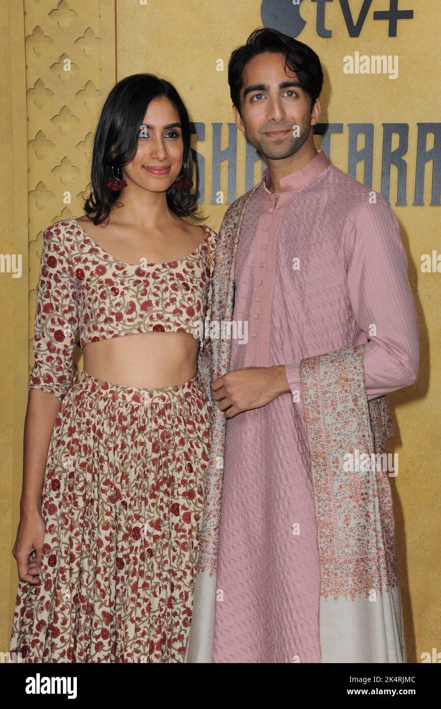 Los Angeles, CA. 3rd Oct, 2022. Shubham Saraf, Shaan Sahota at arrivals ...