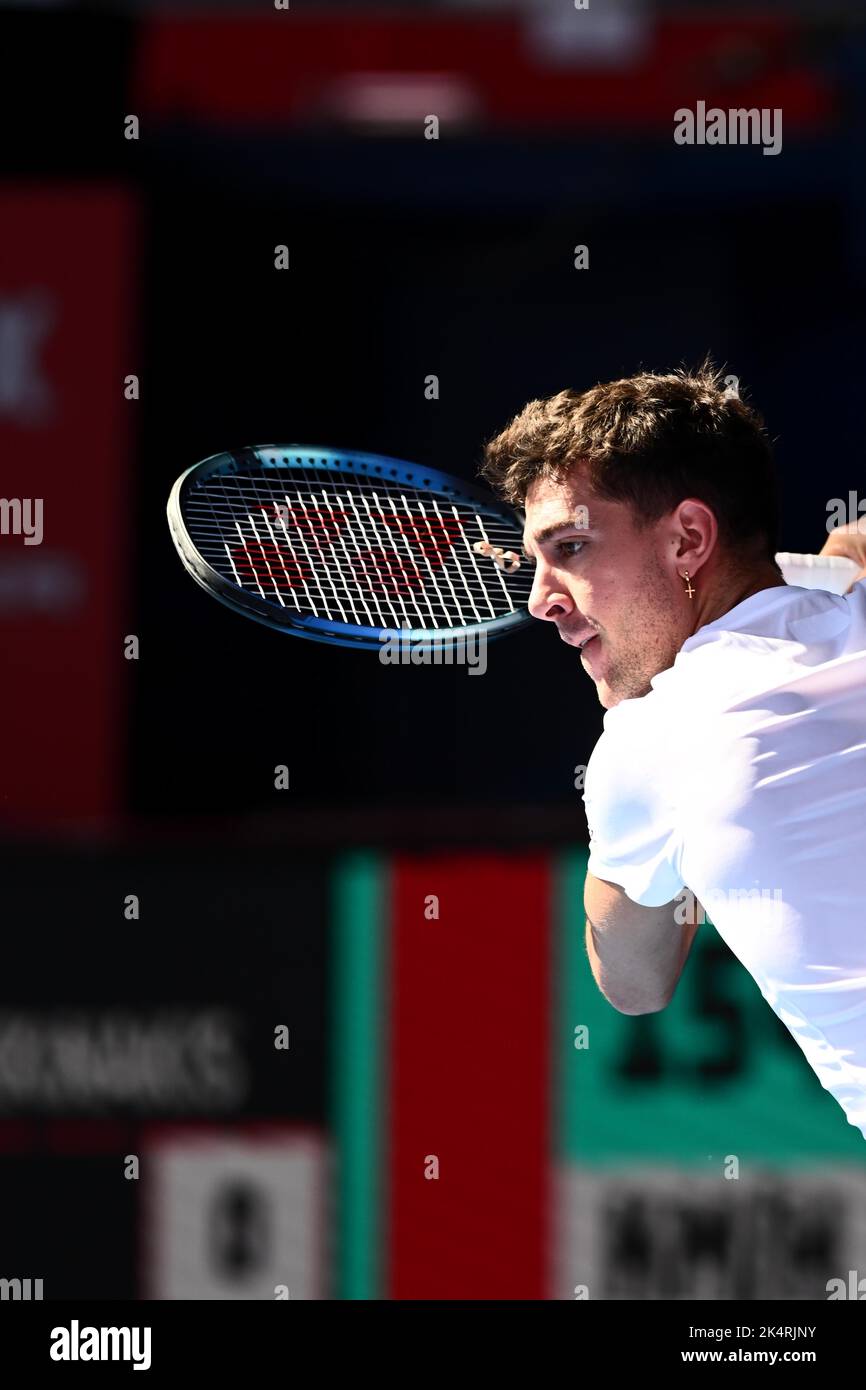 Ariake Colosseum, Tokyo, Japan. 4th Oct, 2022. Thanasi Kokkinakis (AUS ... Ariake Colosseum, Tokyo, Japan. 4th Oct, 2022. Thanasi Kokkinakis (AUS ...
