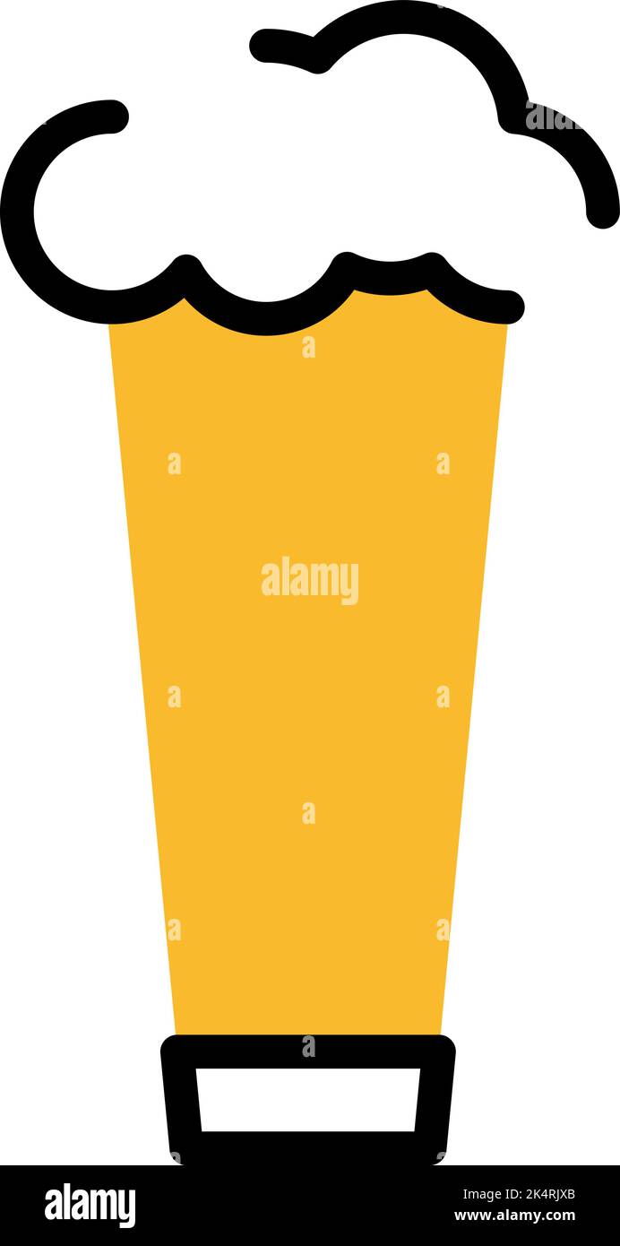 Tall beer background Stock Vector Images - Alamy