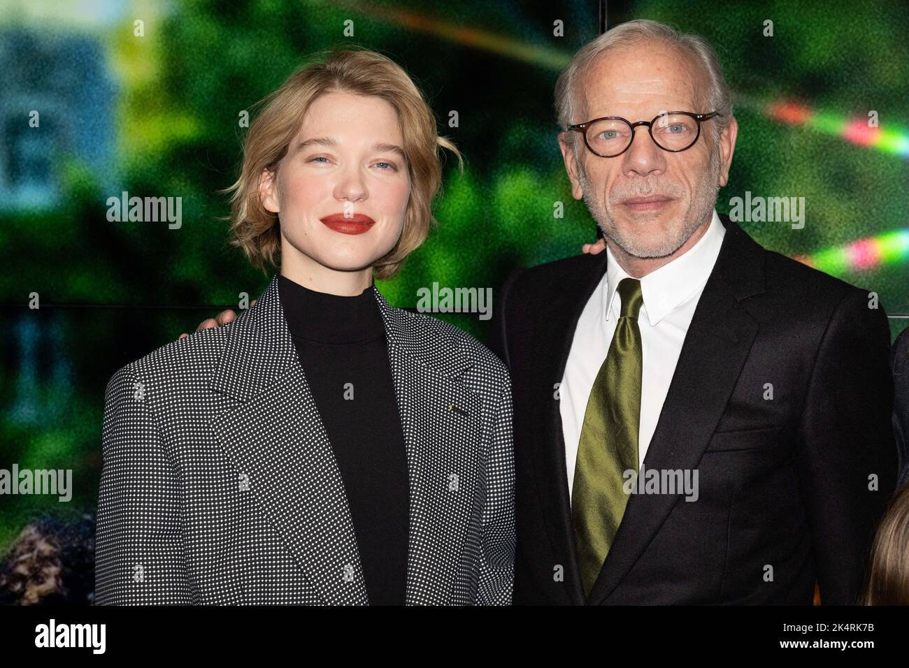 Pascal Greggory and Lea Seydoux attend Un Beau Matin premiere at UGC Les Halles on October 03 ...