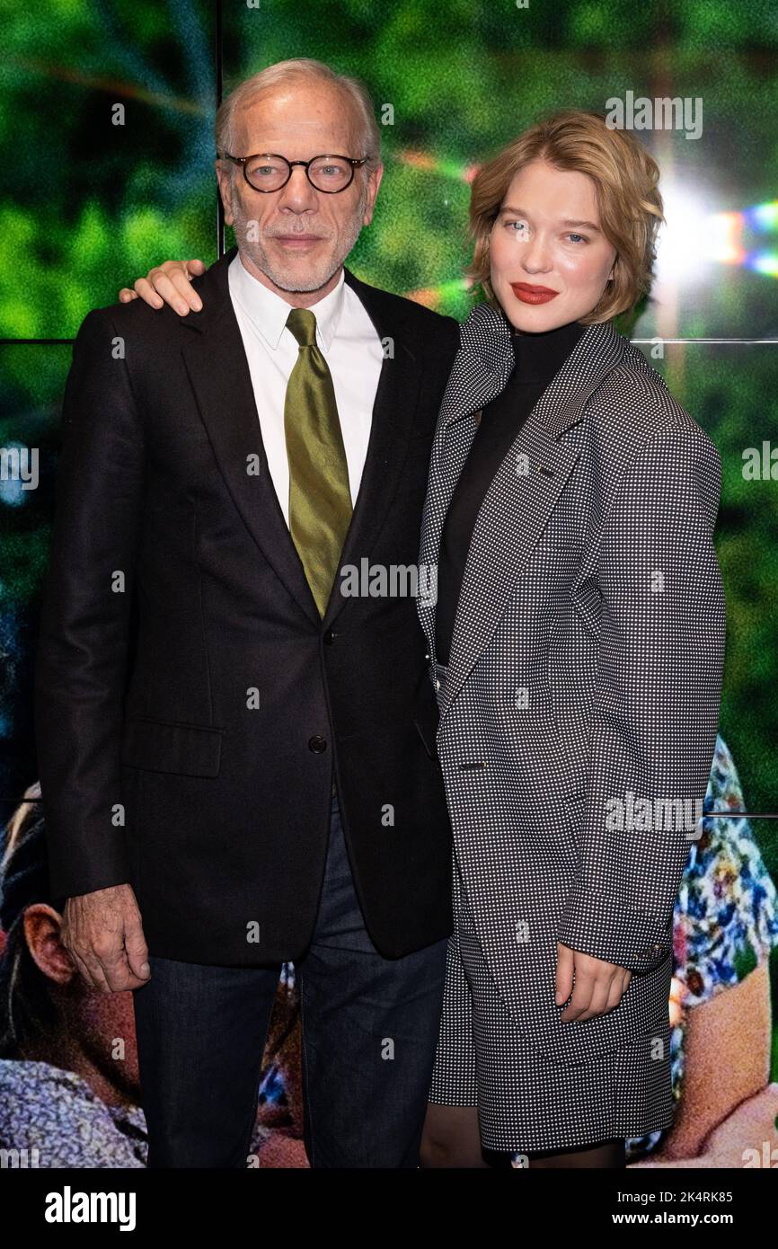 Pascal Greggory and Lea Seydoux attend Un Beau Matin premiere at UGC ...