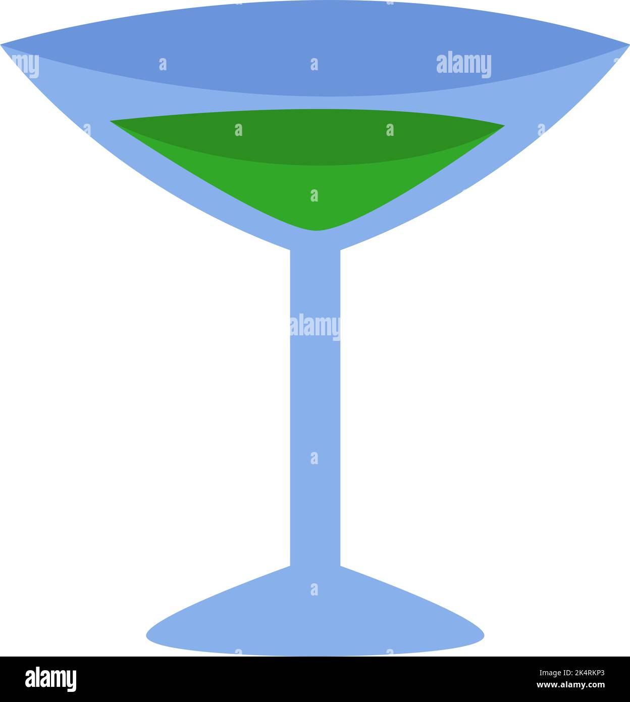 Green mint cocktail on Stock Vector Images - Alamy
