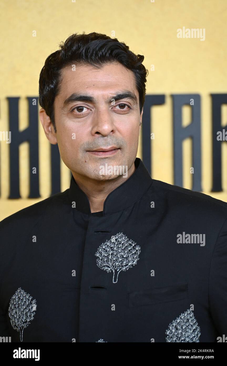 Los Angeles, USA. 03rd Oct, 2022. Alyy Khan at the premiere for AppleTV ...