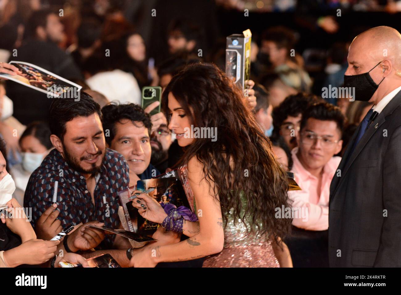 Mexico City, Mexico. 3rd Oct, 2022. Actress Sarah Shahi attends the ...
