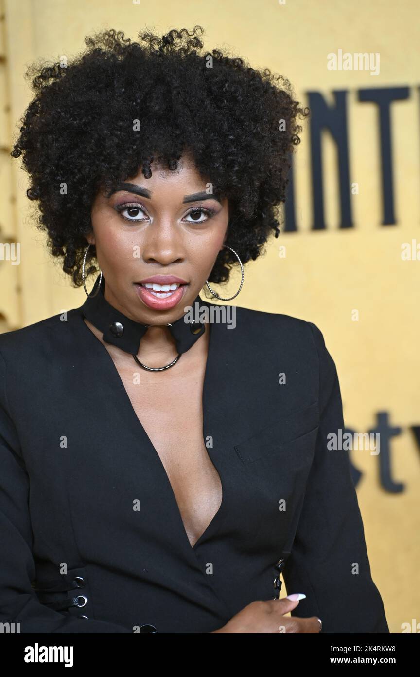 Los Angeles, USA. 03rd Oct, 2022. Carrie Bernans at the premiere for ...