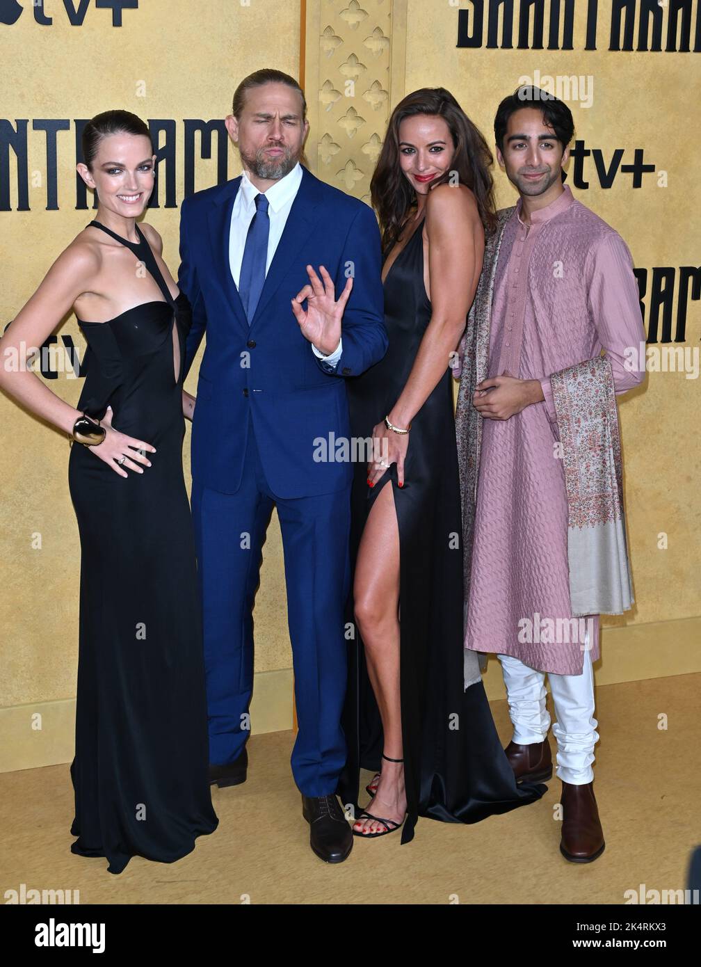 Los Angeles, USA. 03rd Oct, 2022. Antonia Desplat, Charlie Hunnam ...