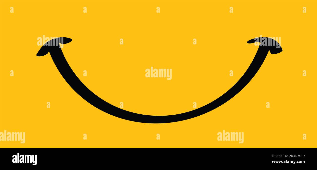 Happy world smile day, big smiling. Fun comic thoughts emotion. Vector ...