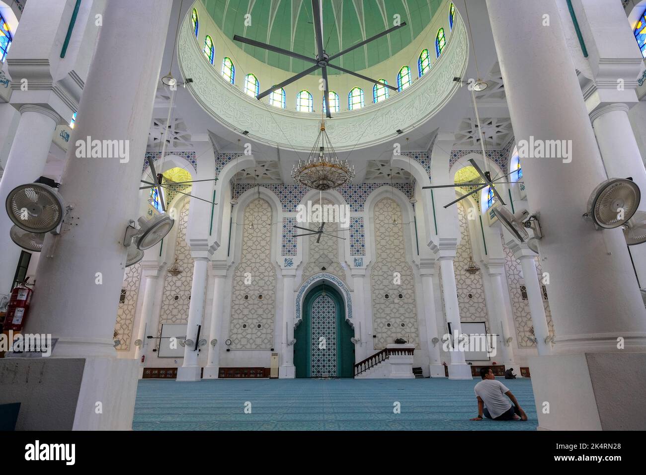 Kuantan, Malaysia - September 2022: Views of the Pahang State Mosque, officially known as Masjid ...