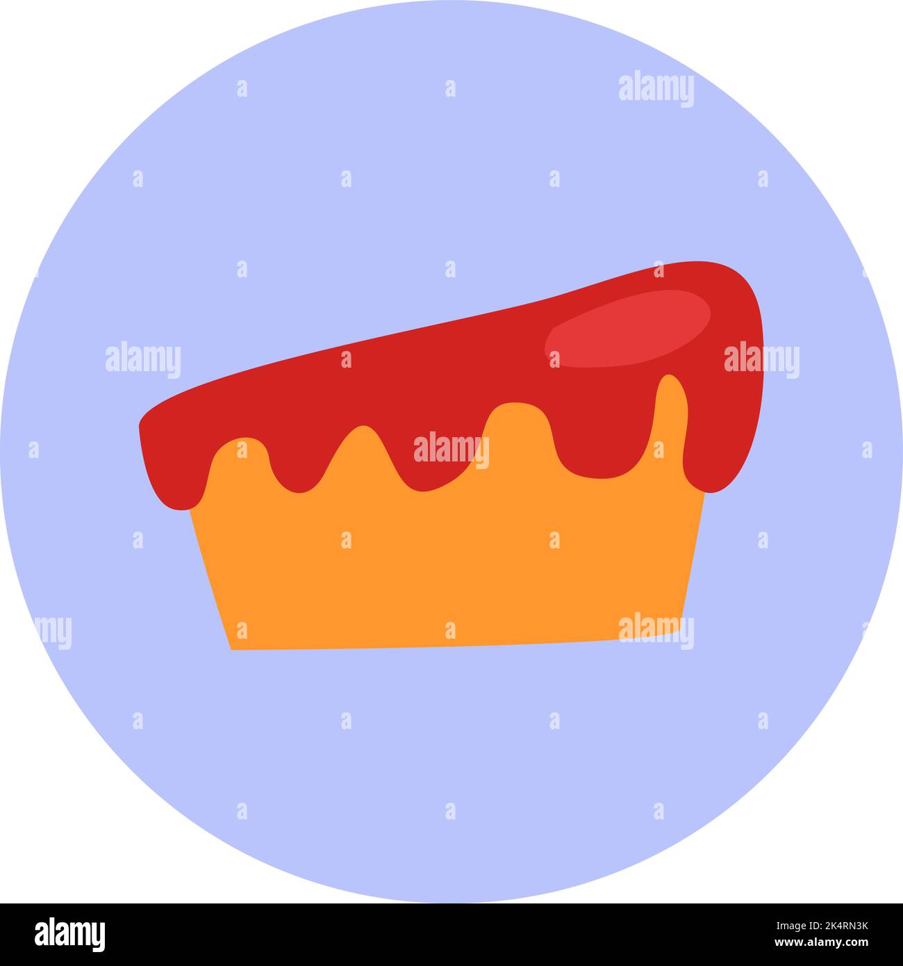 Cookie red velvet Stock Vector Images - Alamy