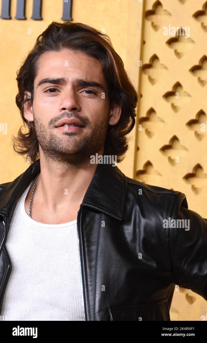 Los Angeles, California, USA 3rd October 2022 Actor Renan Pacheco ...