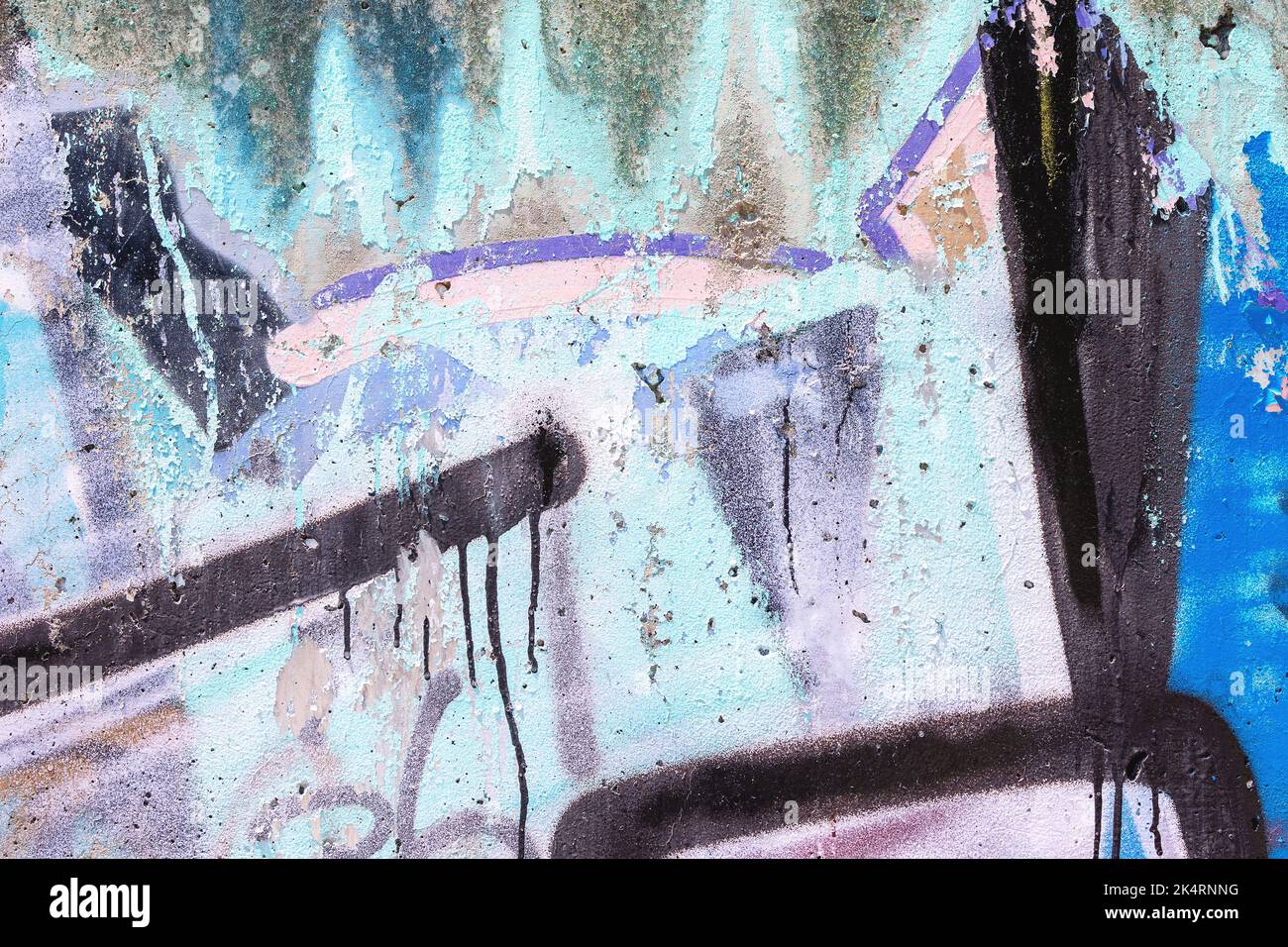 close up of colorful urban wall texture Stock Photo - Alamy