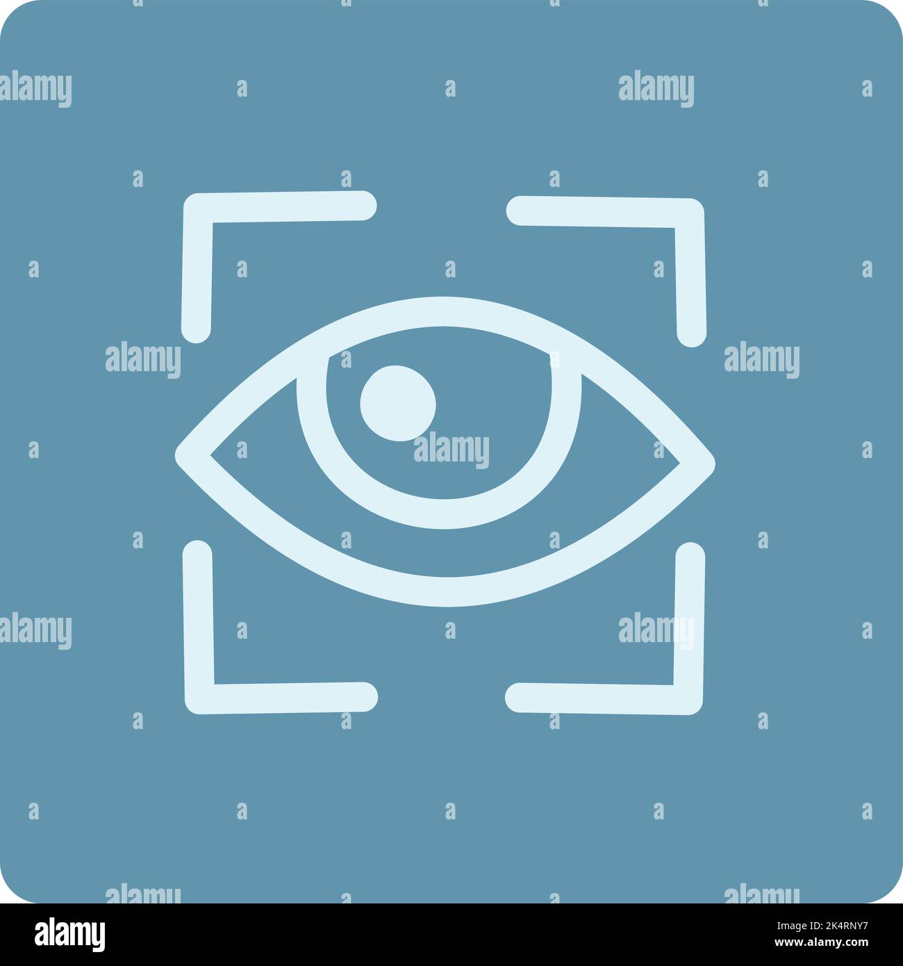 Finance eye security lock, illustration, vector on a white background ...