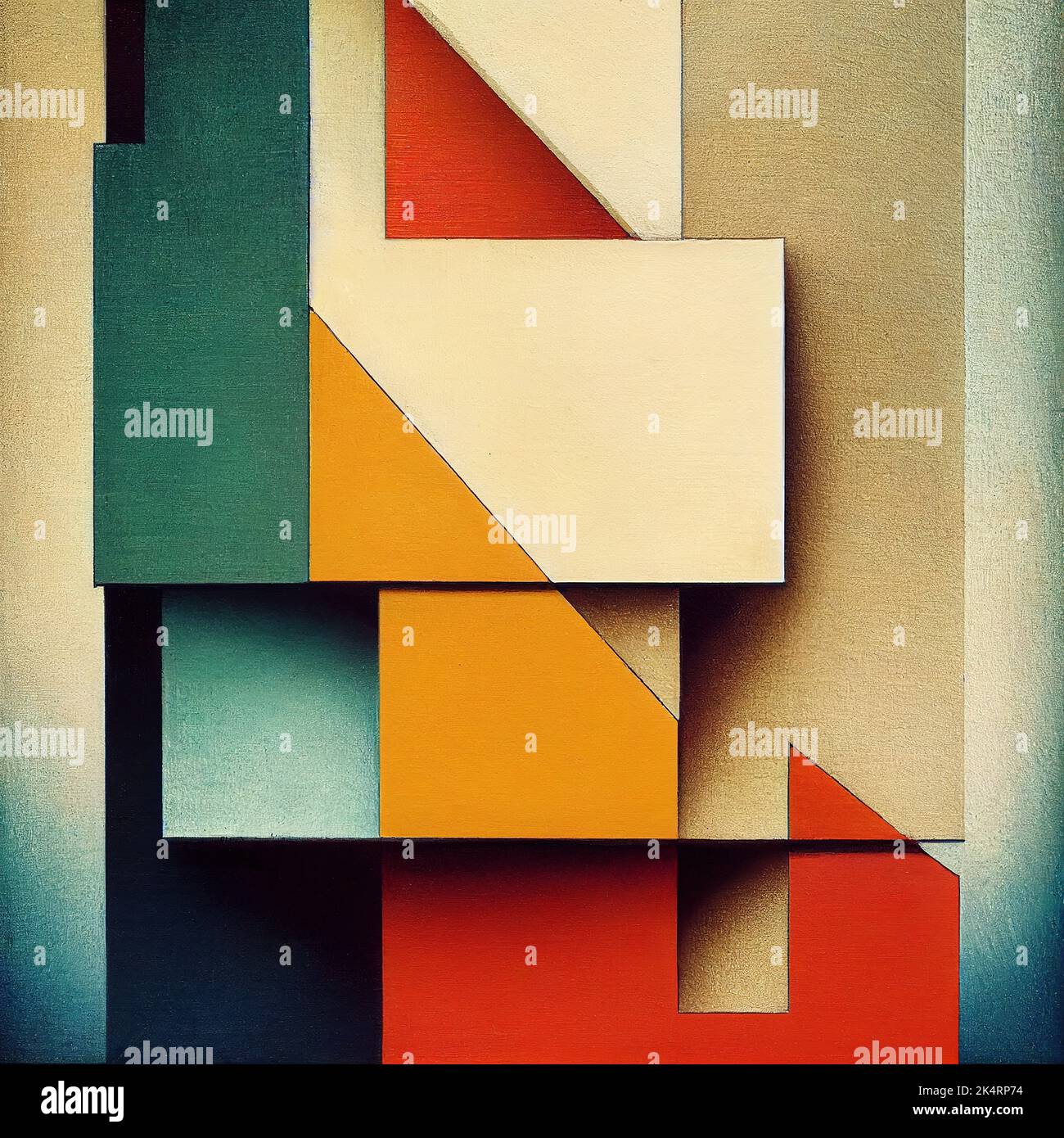 Abstract contemporary minimalism cubism art abstractionism style ...